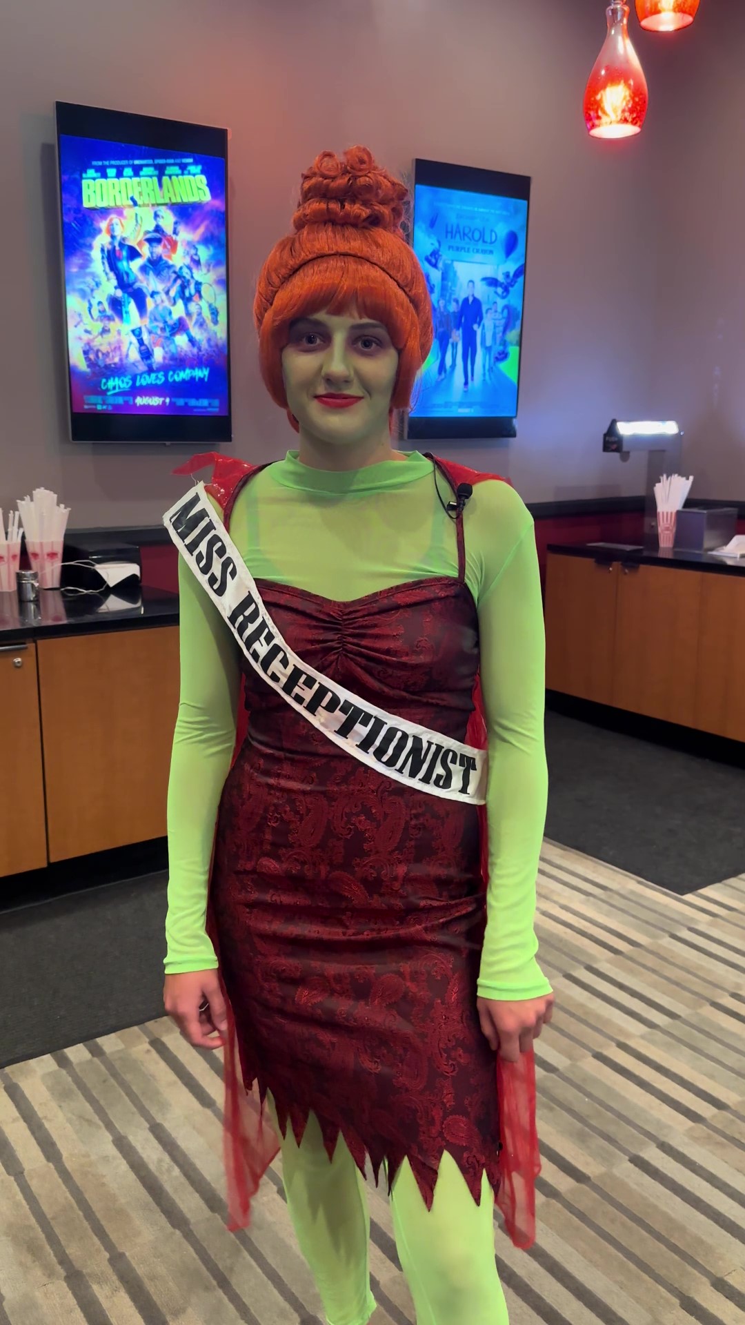 Miss Dead Receptionist Women's Costume Dress | Exclusive Costumes