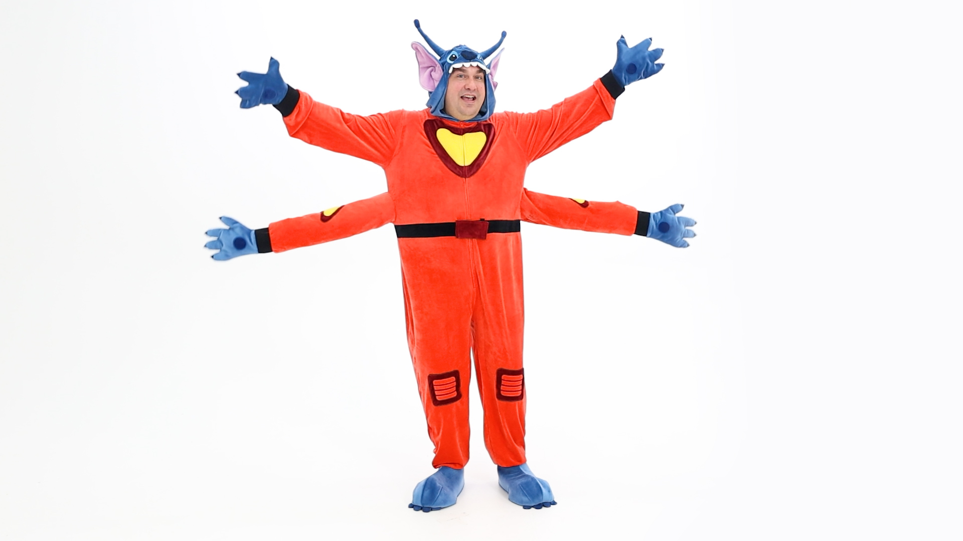 Plus Size Disney Lilo & Stitch Alien Stitch Costume for Adults | Disney ...
