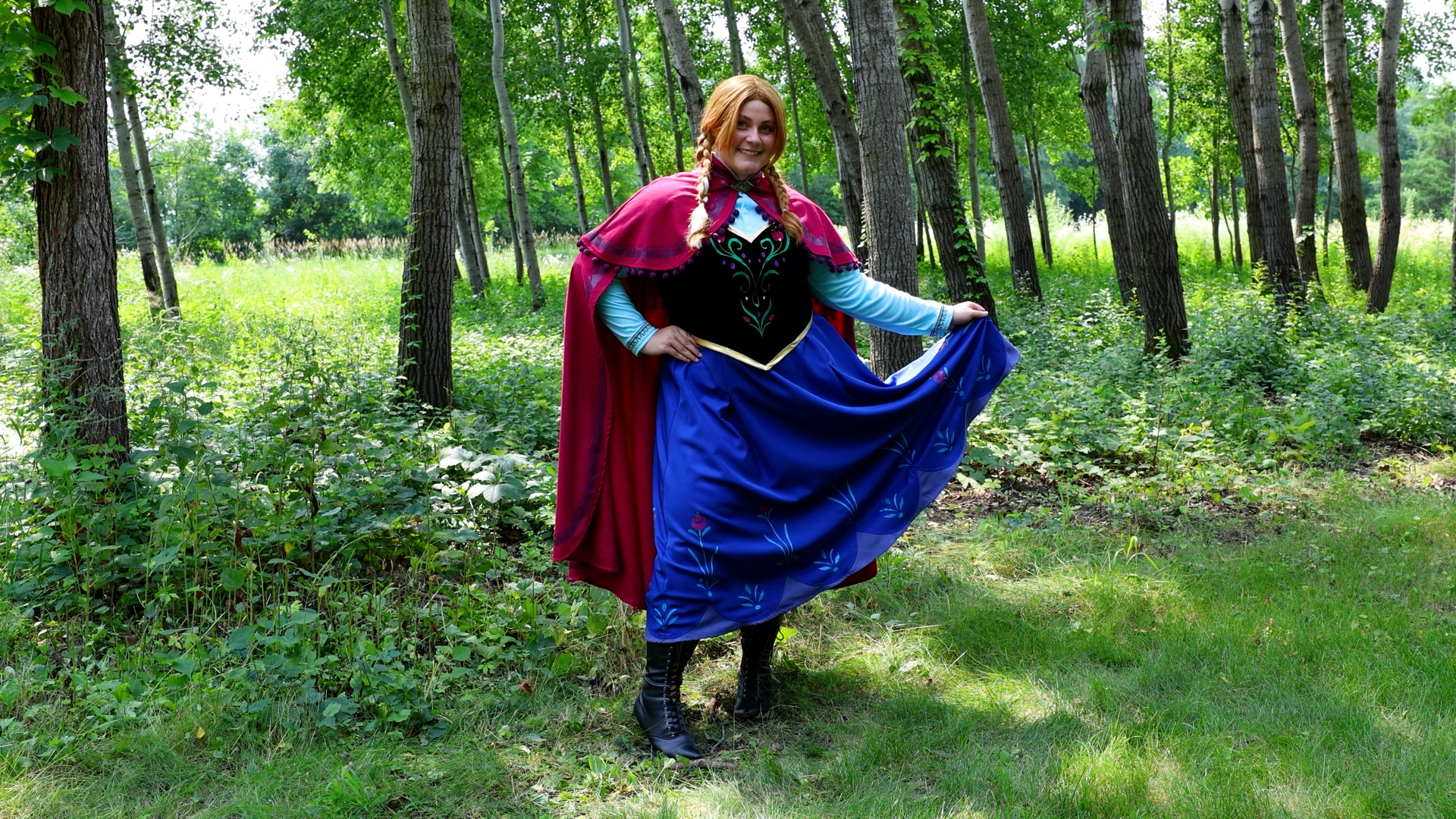 Plus Size Premium Disney Frozen Anna Costume