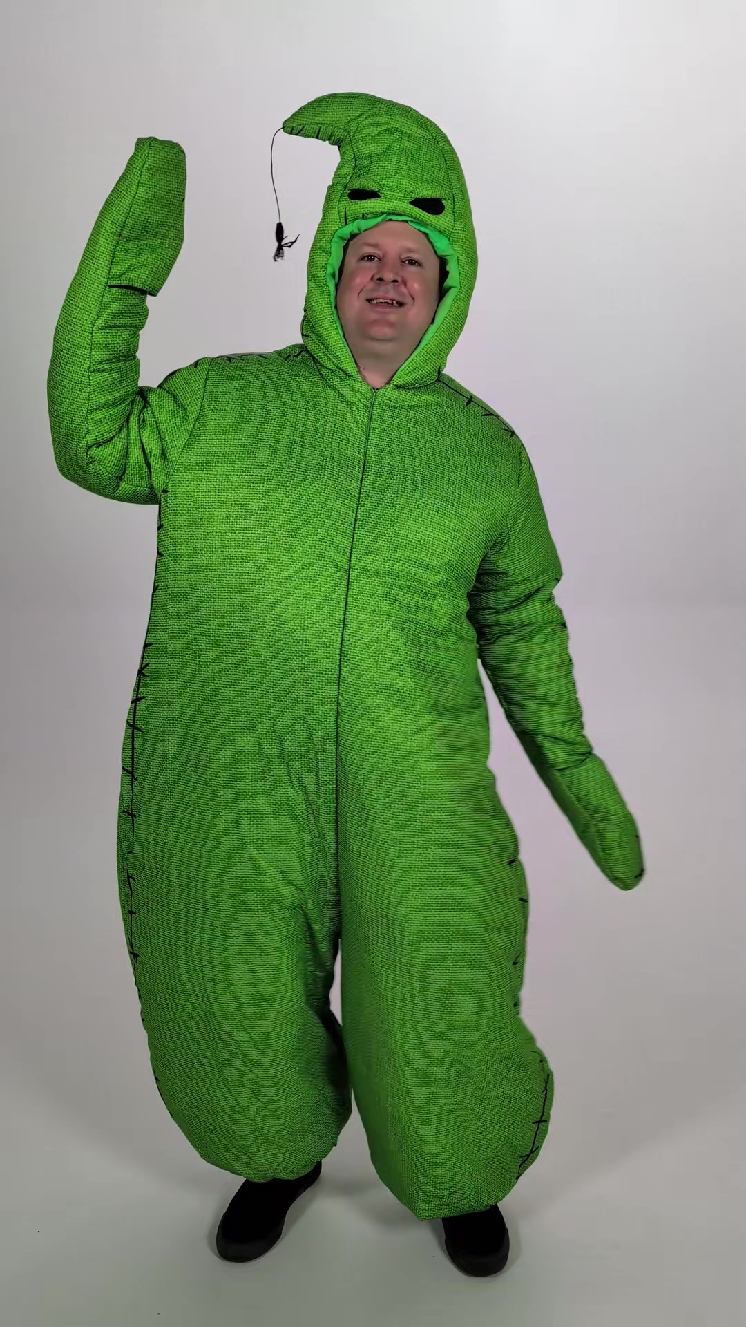 Plus Size Glow in the Dark Disney Oogie Boogie Adult Costume ...