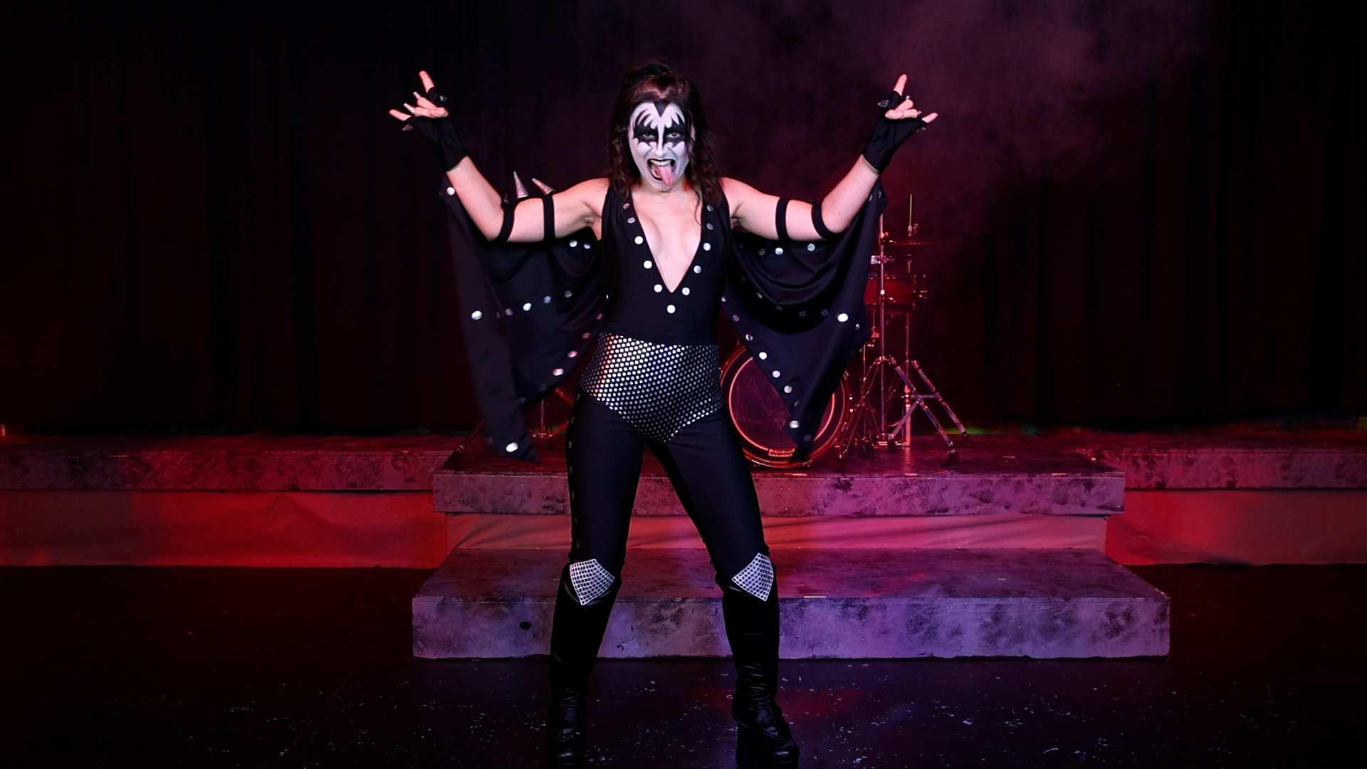KISS Demon Women's Costume | Bands & Celebrity Costumes
