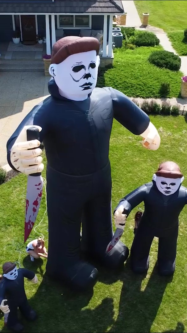 25FT Halloween Inflatable Michael Myers Decoration | Inflatable Decorations