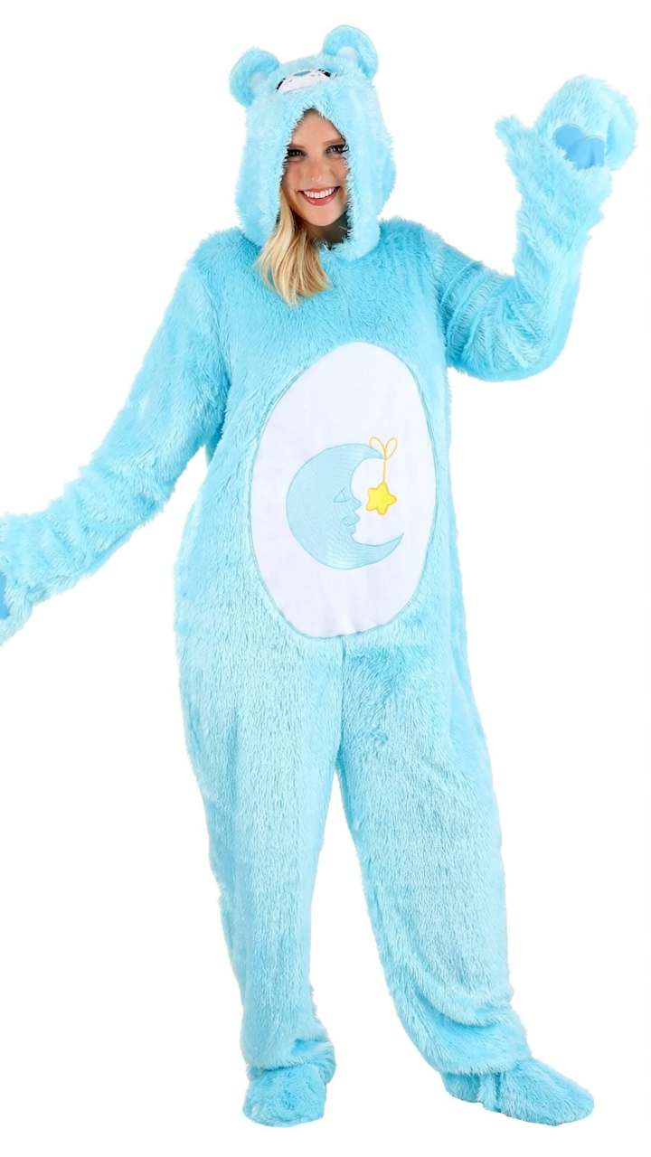 Adult Care Bears Retro Bed Time Bear Costume | Care Bears Costumes
