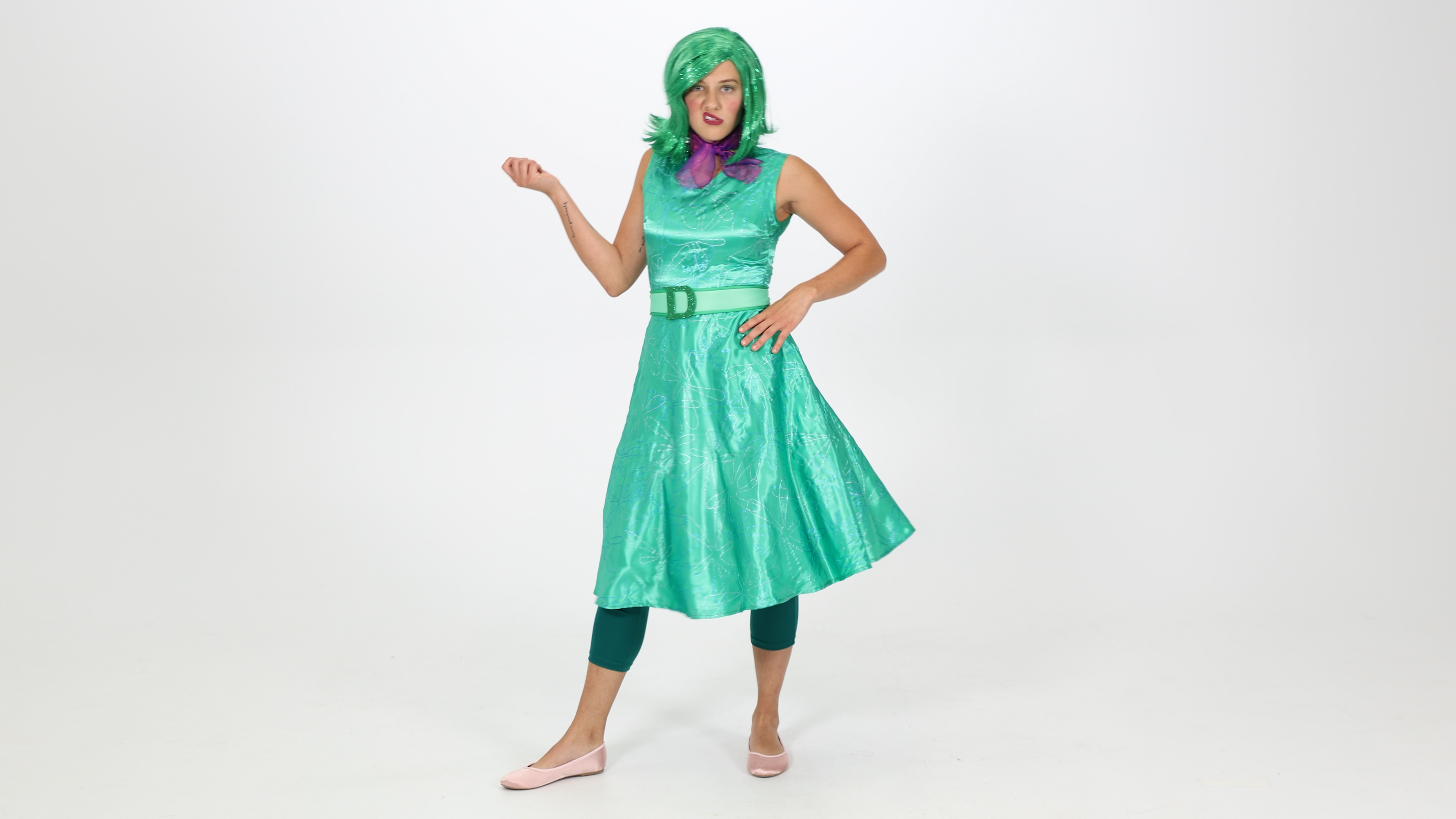 Disney and Pixar Inside Out Women's Disgust Costume | Disney Costumes