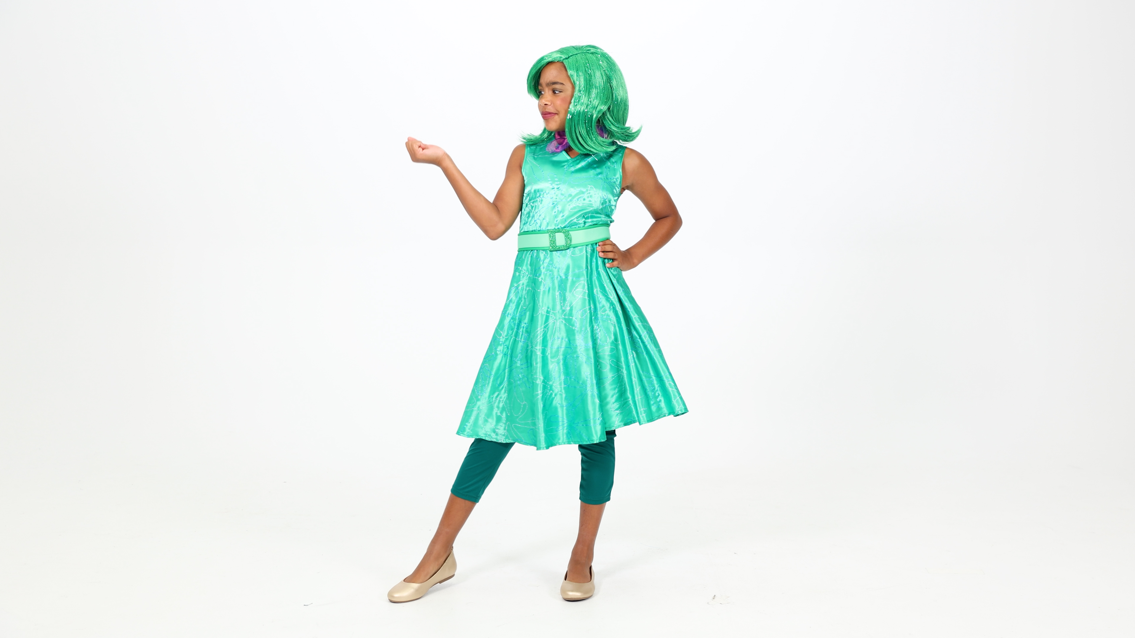 Disney and Pixar Inside Out Girl's Disgust Costume | Inside Out Costumes