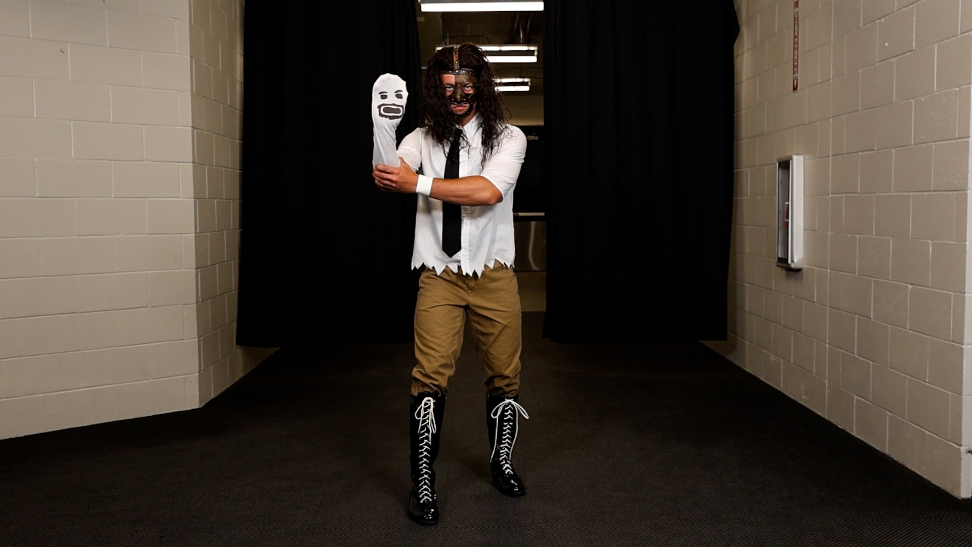 WWE Men's Mankind Costume | Sports Costumes