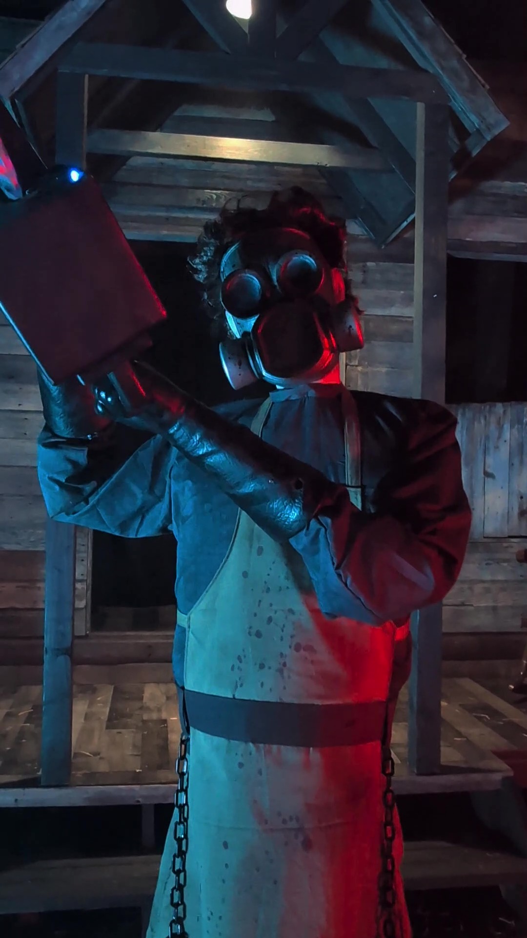 6.5FT Animatronic Ripsaw Prop Decoration - Tekky | Halloween Animatronics