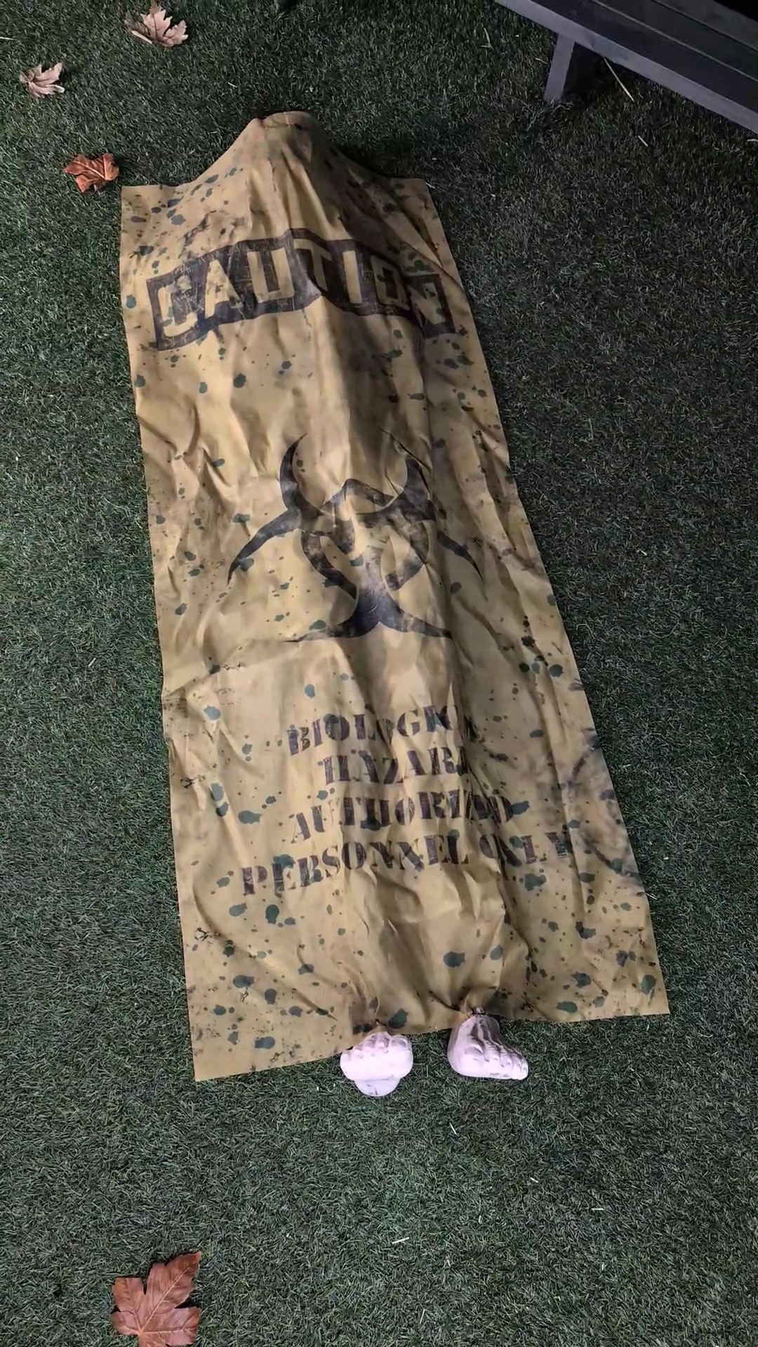 5.5FT Radioactive Resurrection Sit Up Body Animated Decoration - Scream ...