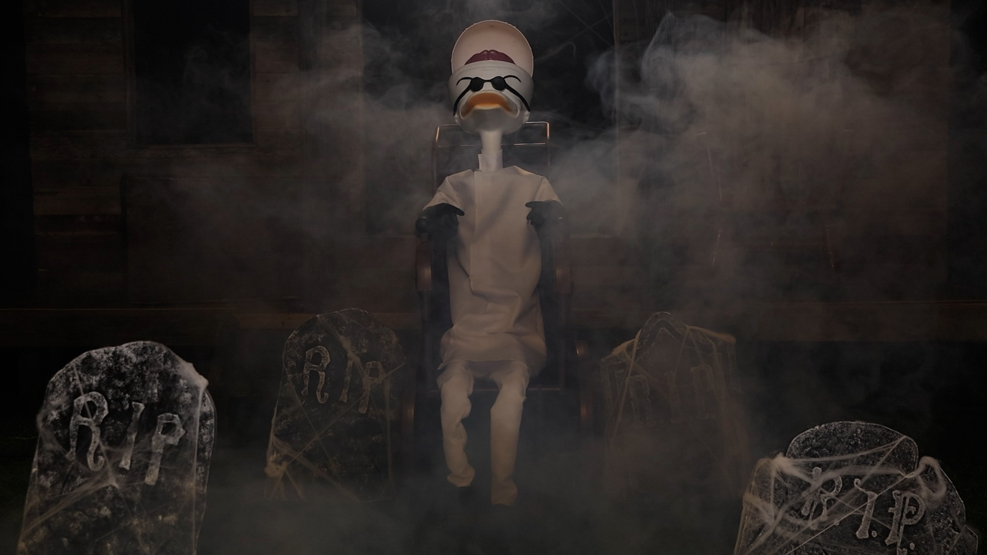 4FT Disney Nightmare Before Christmas Animatronic Dr. Finkelstein ...