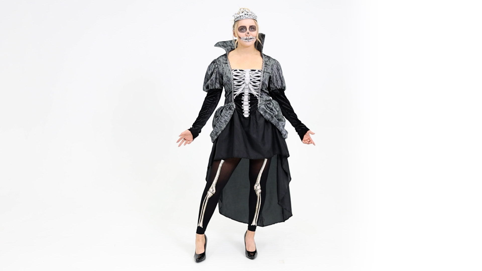 Skeleton Queen Women's Costume