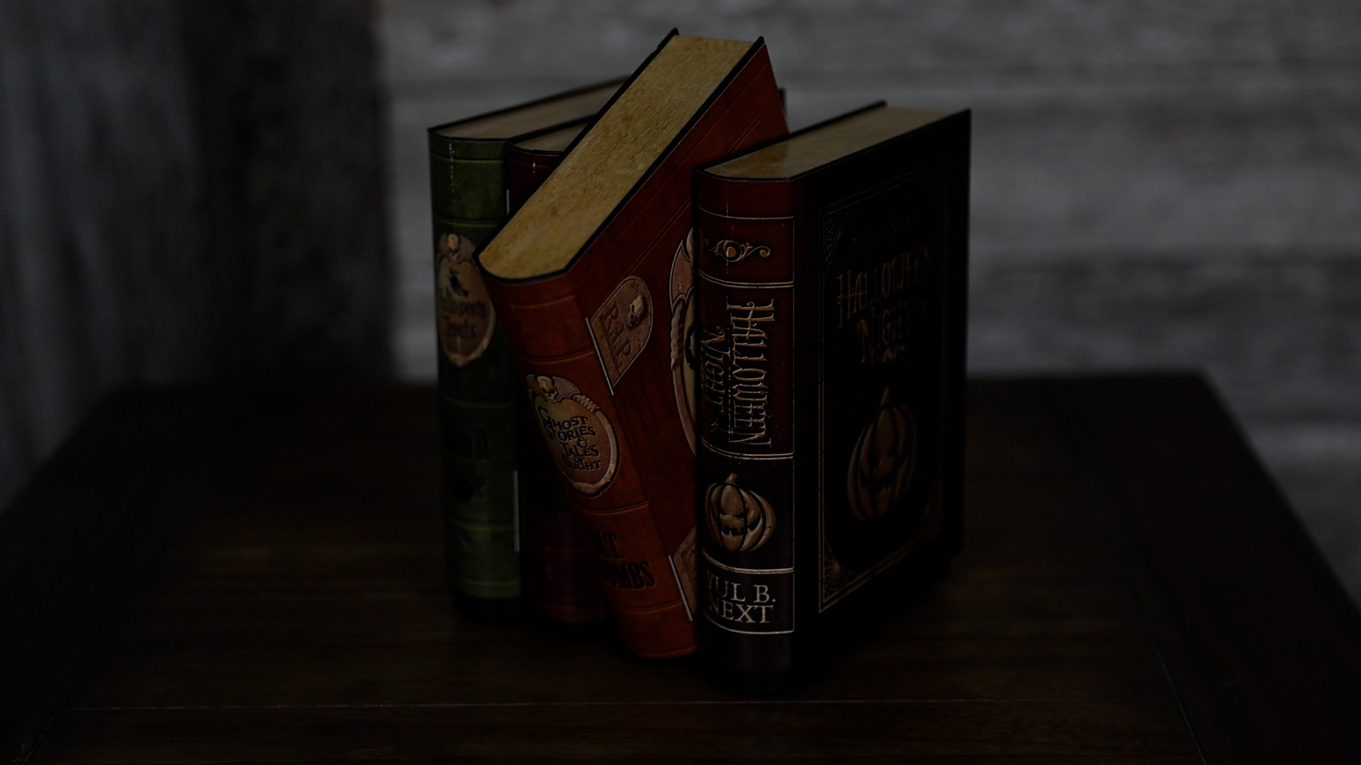 8-Inch Animated Moving Books Decoration | Halloween Animatronics